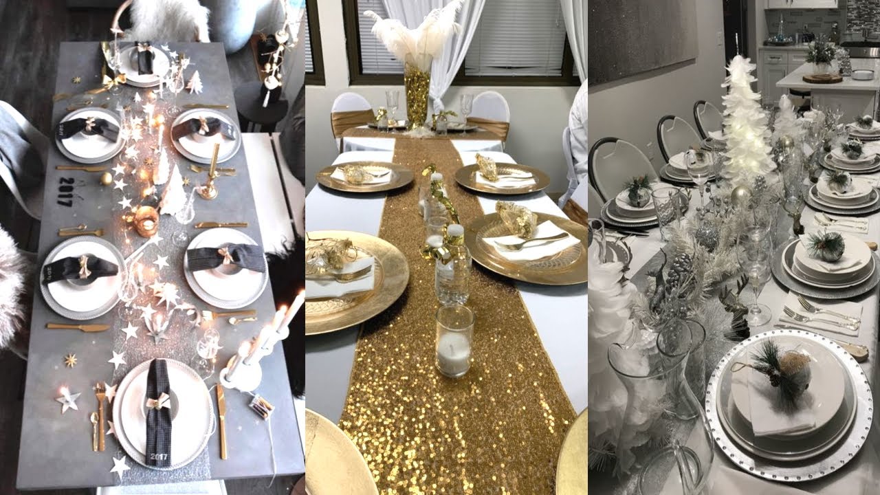 🥂100 TABLE DECORATION IDEAS FOR NEW YEARS EVE | NEW YEAR'S EVE PARTY ...