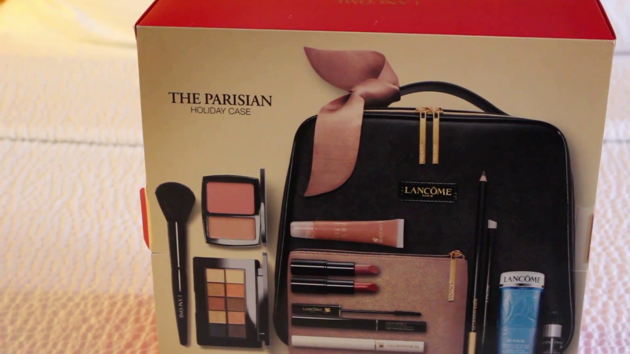 Lancome Holiday 2016 Box Set - YouTube