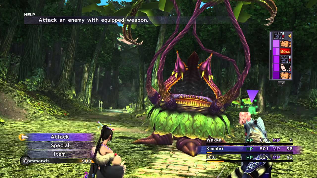 FINAL FANTASY X HD Remaster. Kilika - Woods vs. Boss: Lord Ochu - YouTube