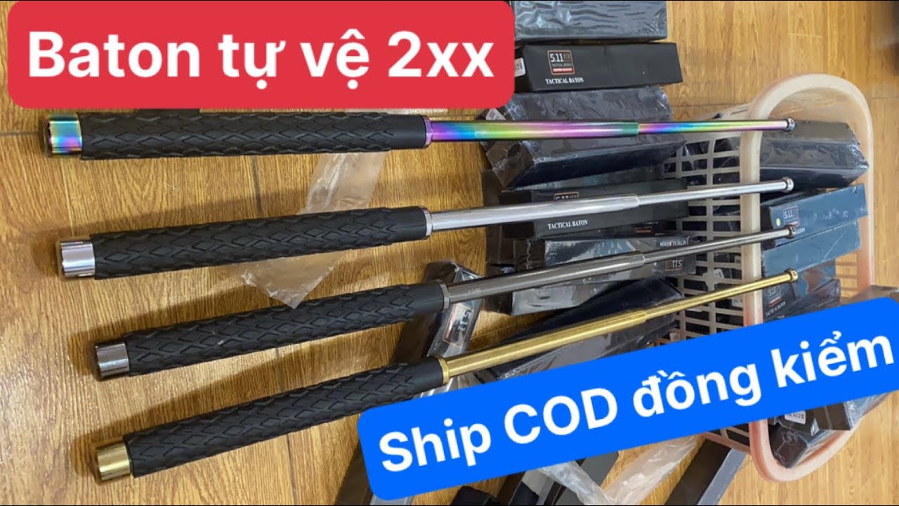 Đồ chơi tự vệ - Gậy baton titan siêu cứng, cực bền [ Đồng giá 2xx ...