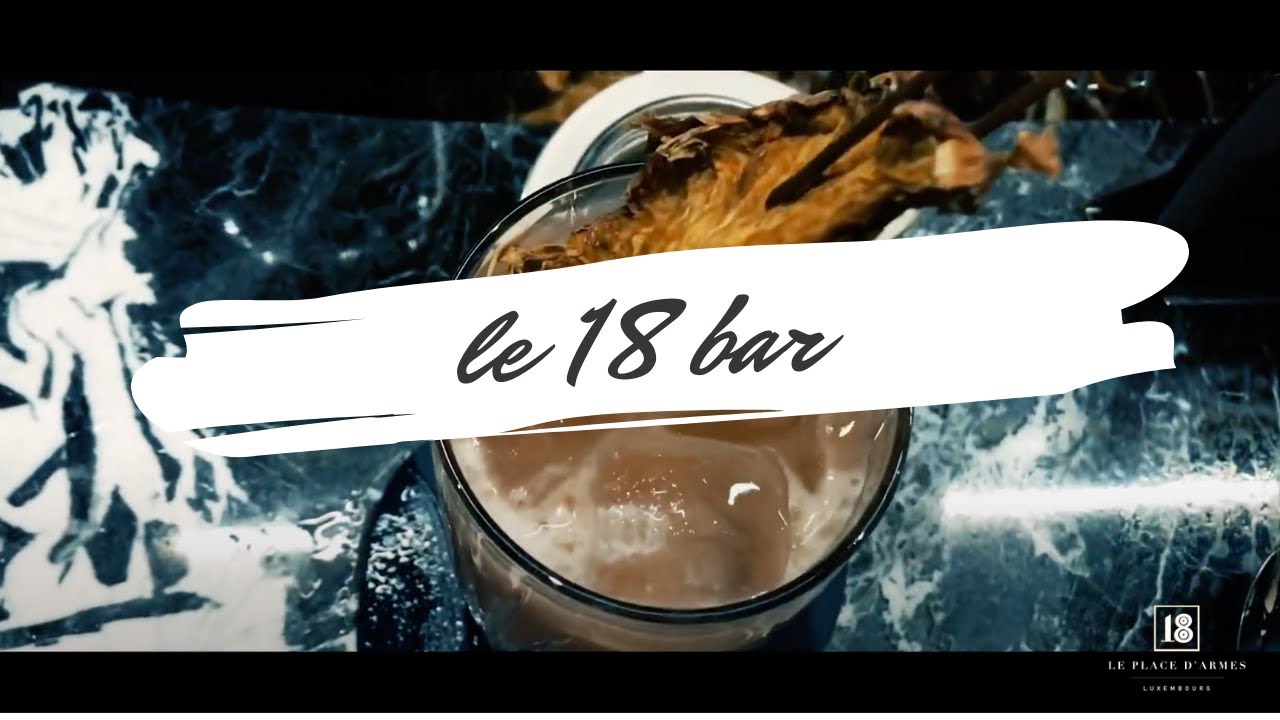 A drink @ LE 18 BAR - YouTube