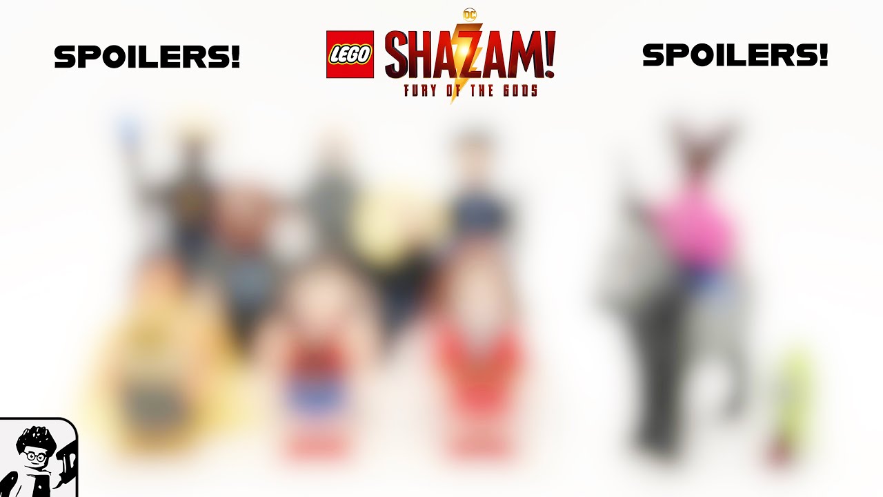 LEGO Shazam! Fury of the Gods Spoiler Custom Minifigure Showcase! - YouTube