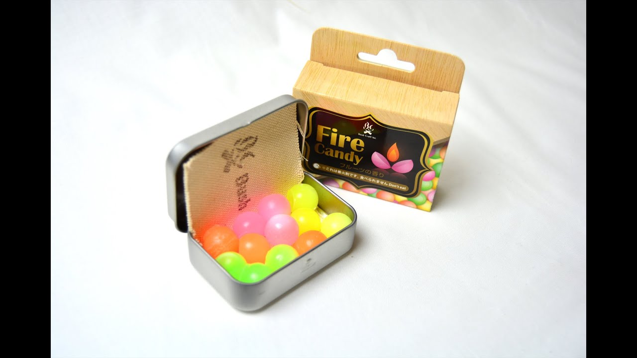 "Fire Candy" ファイヤーキャンディー Bush Craft Inc./Japan - YouTube