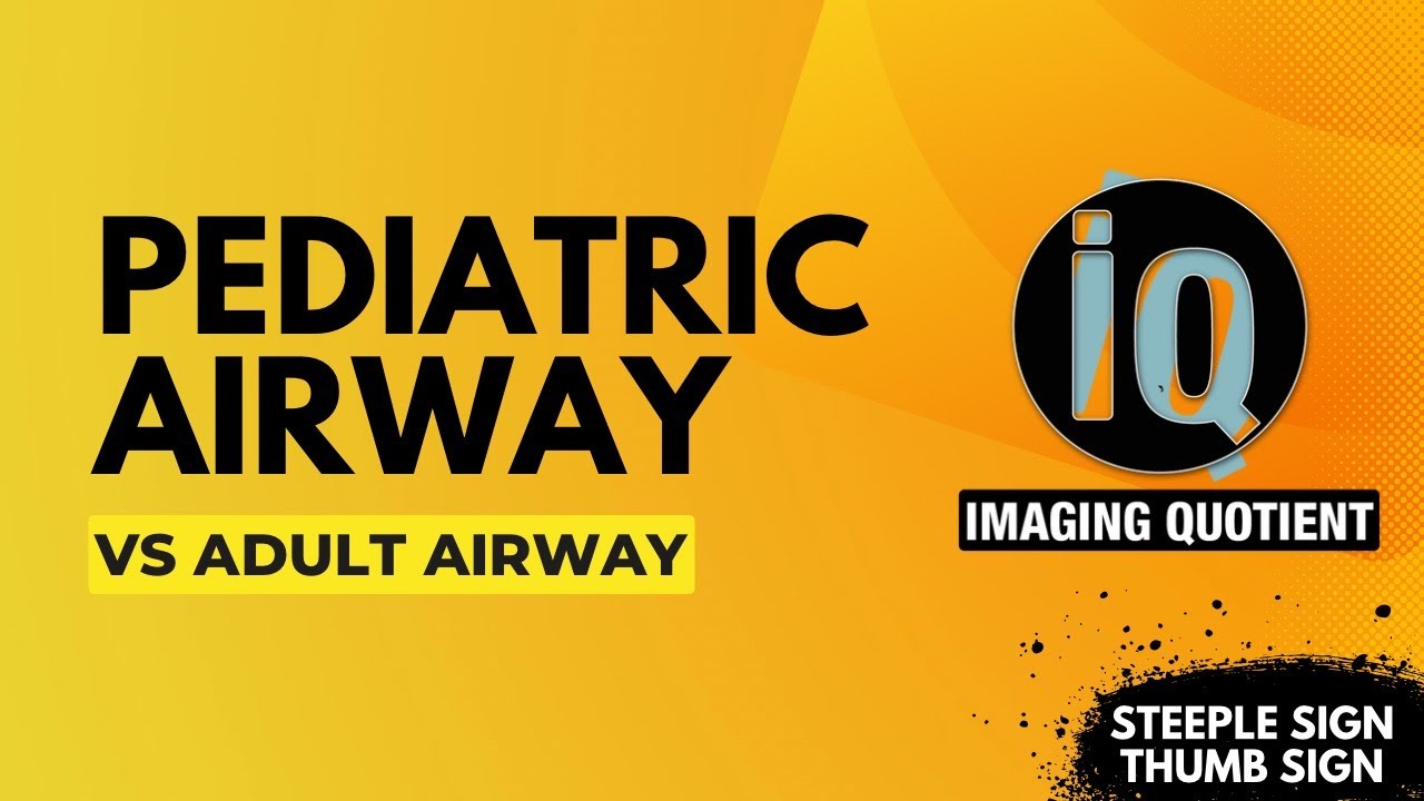 Pediatric airway versus adult airway difference||lateral X-ray neck ...