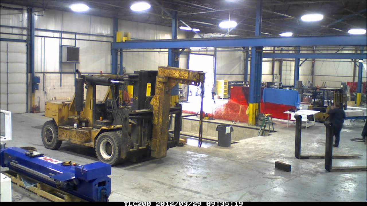 Henri Line' Milling Machine Installation - YouTube