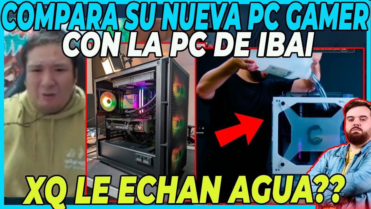 KINGTEKA COMPARA SU NUEVA PC GAMER CON LA PC DE LA NASA DE IBAI | DOTA2 ...