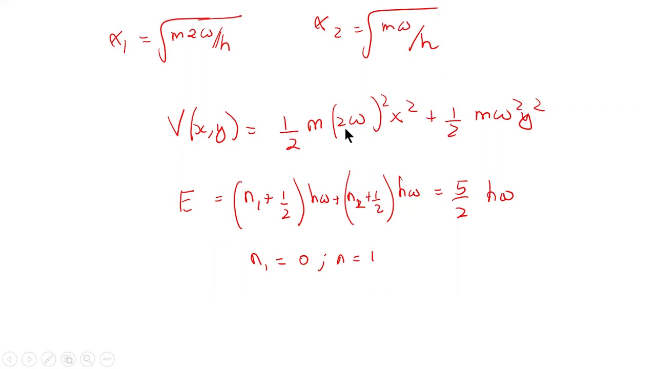 NET physical science quantum mechanics solved problem 22 - YouTube