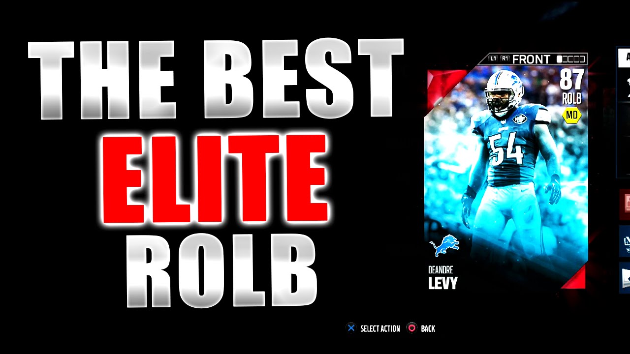 Madden 16 Mut | Best Budget Elite ROLB | - YouTube
