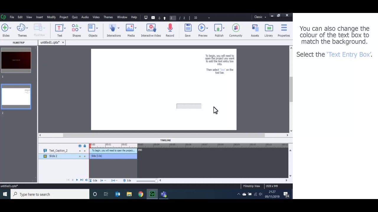 Text Entry Box Adobe Captivate 2019 YouTube Text Entry Box Adobe Captivate 2019 YouTube