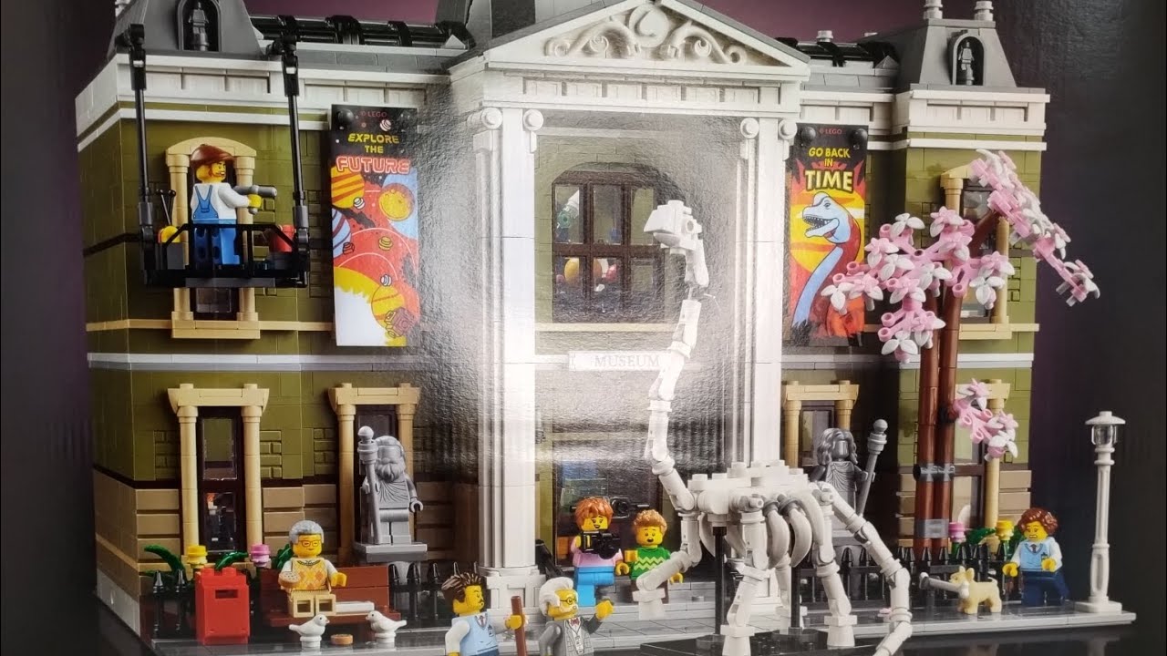 lego History Museum speedbuild 10326 part 2 - YouTube