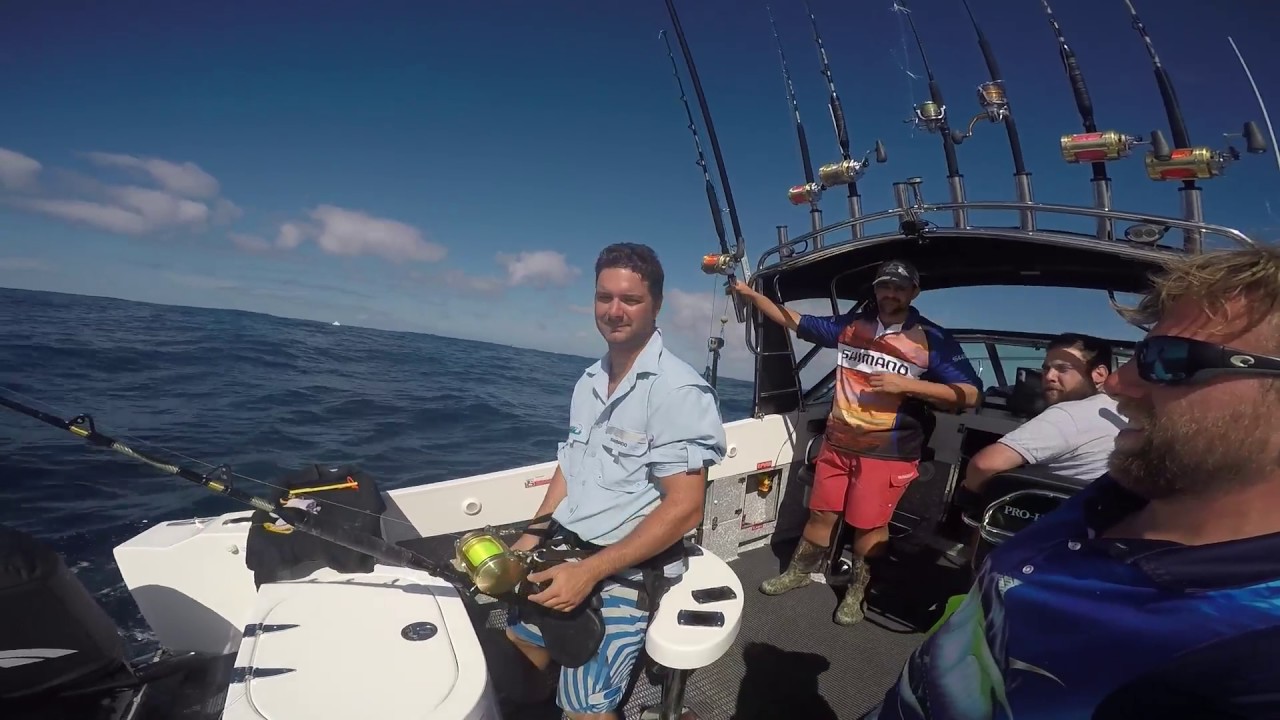 Andrew's striped marlin tuff fish - YouTube