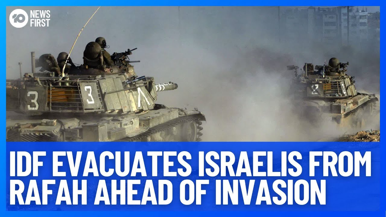 Israel Evacuates Civilians From Rafah As IDF Prepares Large-Scale ...