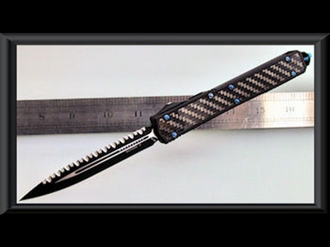 Microtech Makora 2 OTF automatic switchblade knife - YouTube