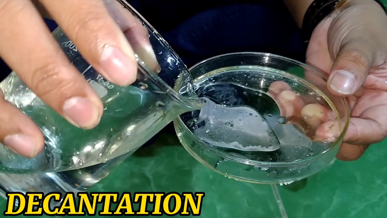 Decantation - YouTube
