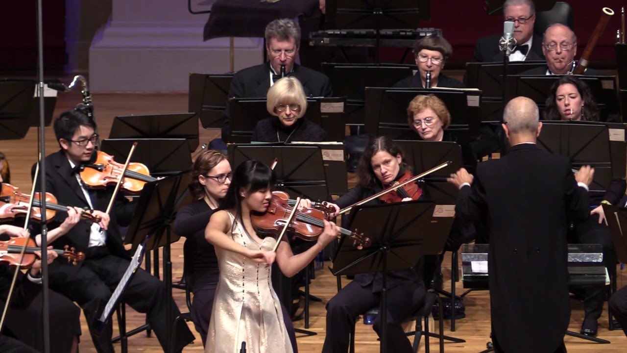 Georgia Philharmonic Violin Concerto Phoebe Liu 20160206 - YouTube
