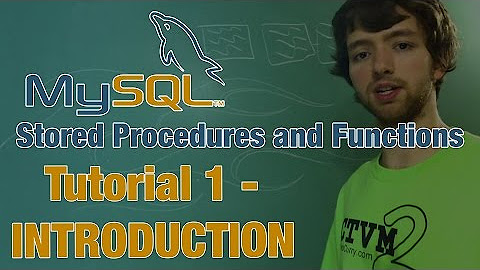 MySQL Stored Procedures and Functions - YouTube