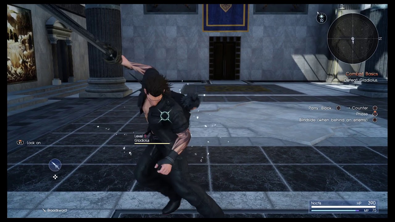 FINAL FANTASY XV The Training Room - YouTube