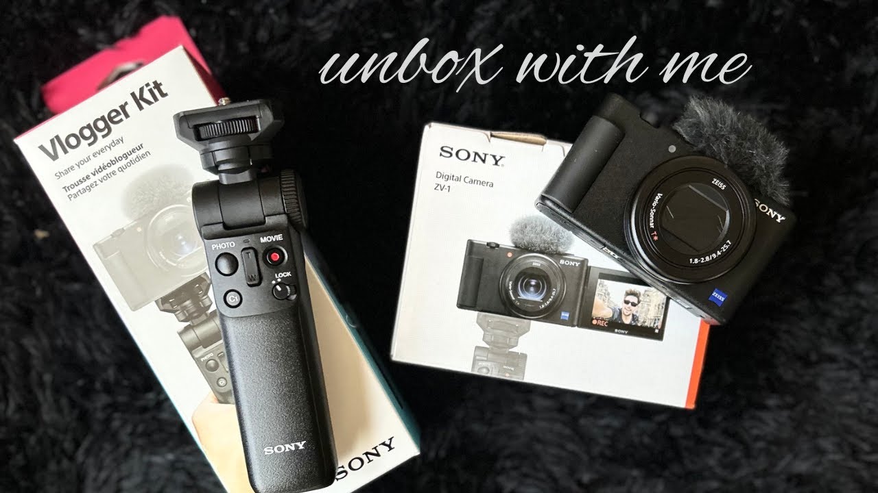 UNBOXING MY NEW SONY ZV1 CAMERA - YouTube