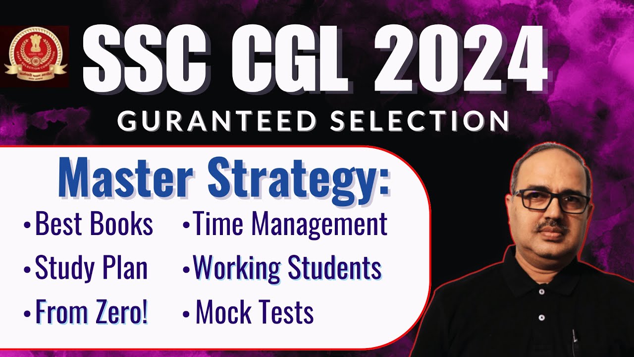 Selection CONFIRMED! | SSC CGL Strategy for BEGINNERS! - YouTube