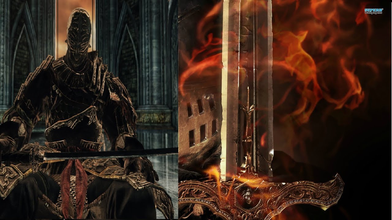 Dark Souls 2 Sir Alonne The Samurai duel - YouTube