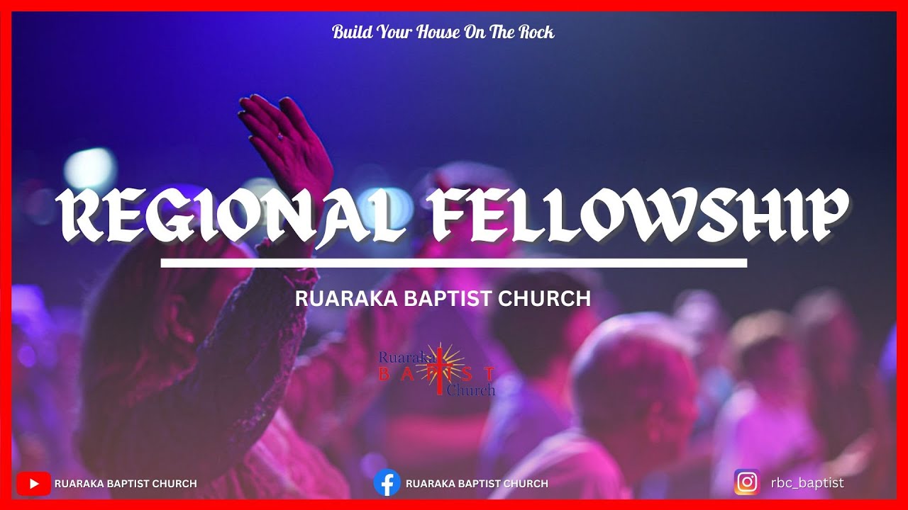 REGIONAL FELLOWSHIP SUNDAY SERVICE | 30-10-2022 - YouTube