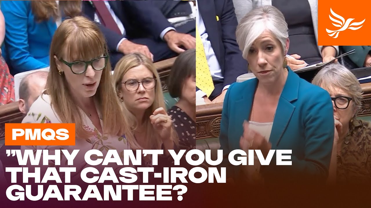 Daisy Cooper and Angela Rayner CLASH over support for Carers and PIP ...