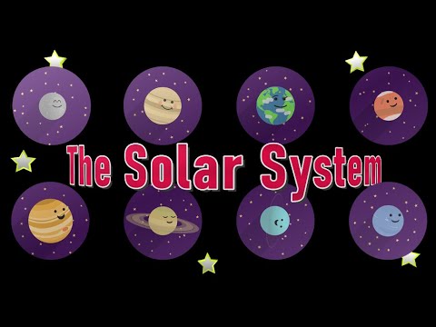 Nursery Rhymes Sing Along The Planet Song - 8 Planets of the Solar ...
