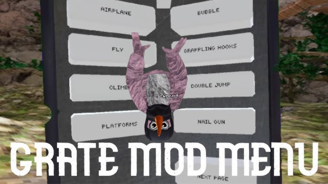 Testing GRATE Mod Menu - YouTube