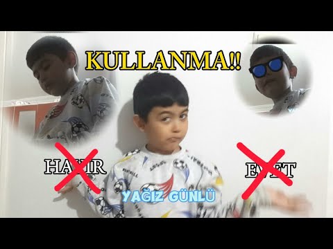 BİR VİDEO BOYUNCA EVET/HAYIR DEMEMEK!!YAĞIZ GÜNLÜ