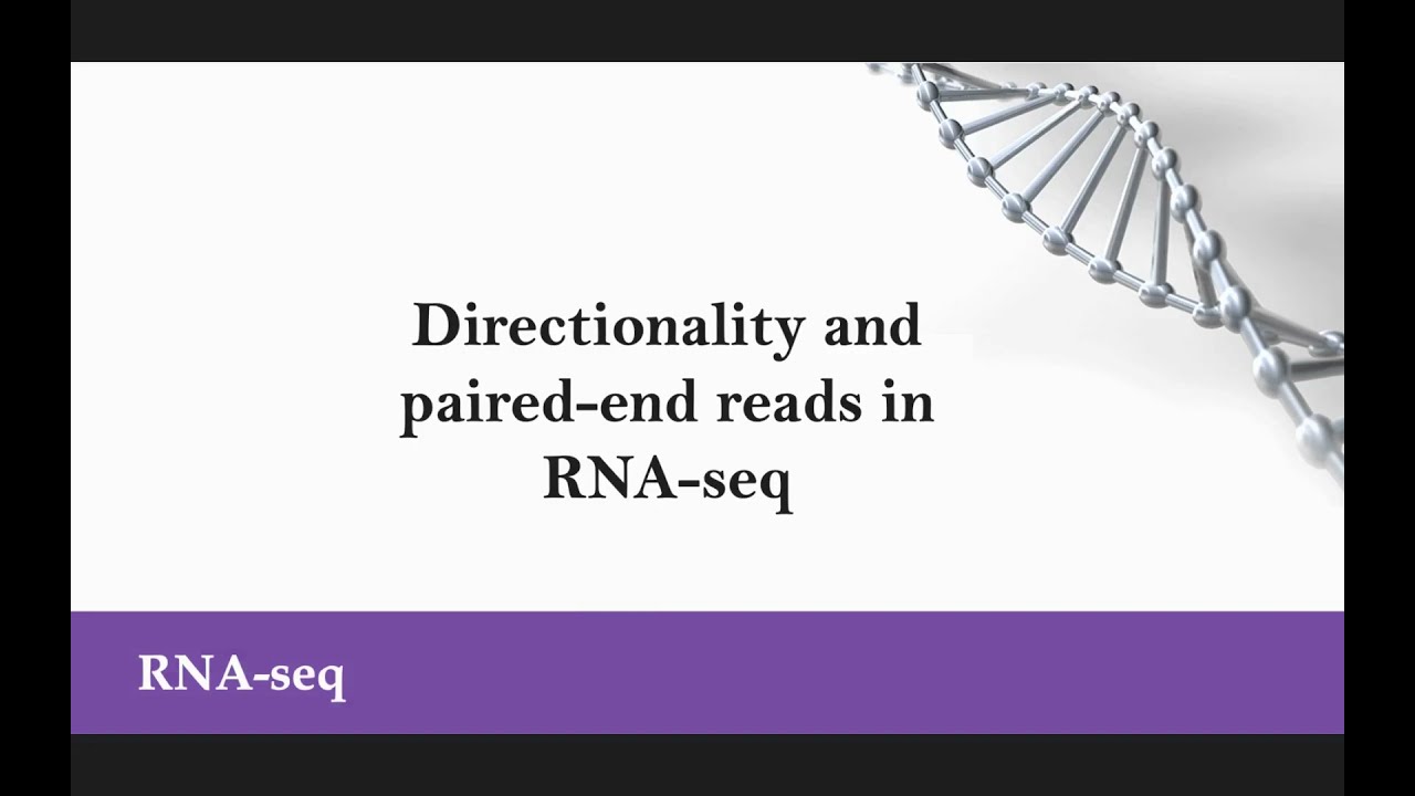 Directionality and paired-end reads in RNA-seq - YouTube