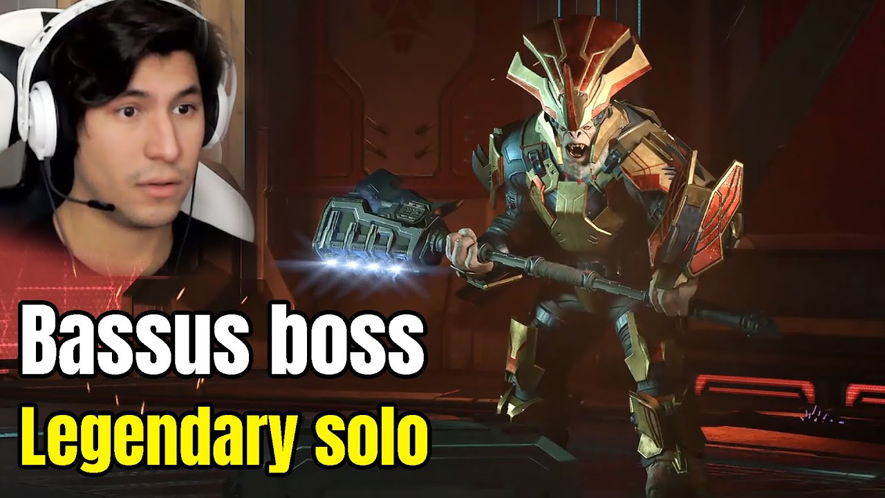 Bassus Brute Boss Fight - Halo Infinite Reaction on Legendary Solo ...
