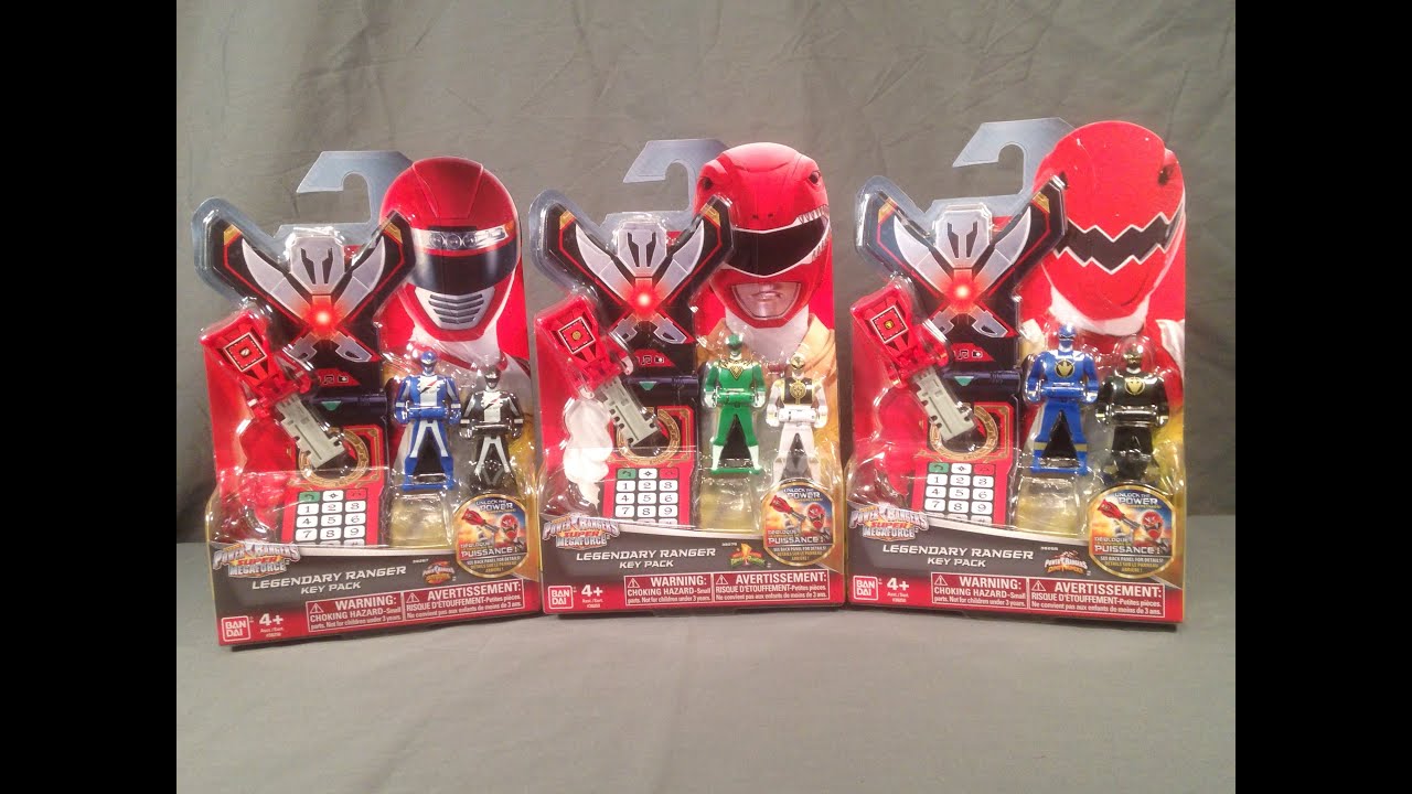 Super Megaforce Ranger Keys Wave 4 Review 2 - YouTube