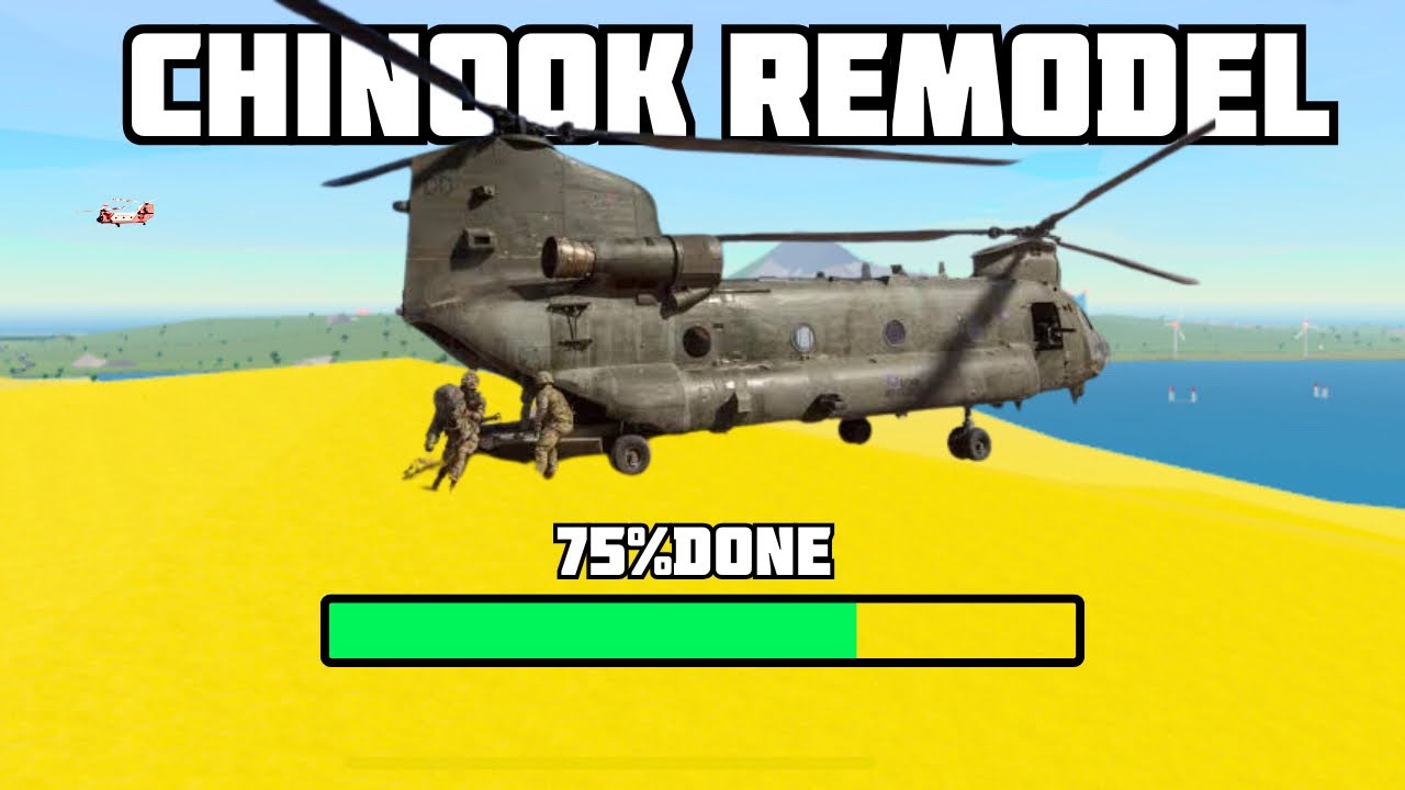 The Chinook Is FINALLY Getting a REMODEL In PTFS - YouTube