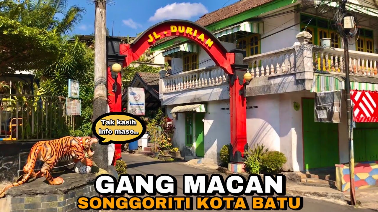 GANG MACAN SONGGORITI KOTA BATU - YouTube