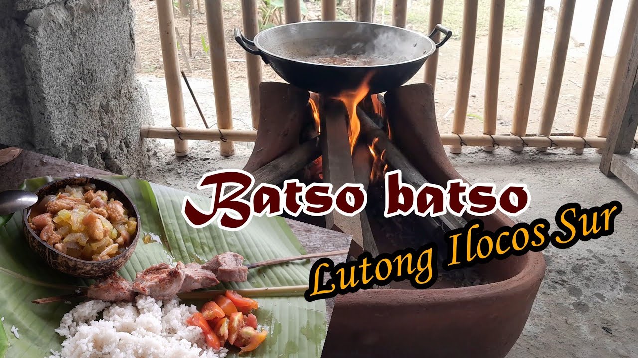From my garden to table | Cooking Batso batso and grilled pork meat ...