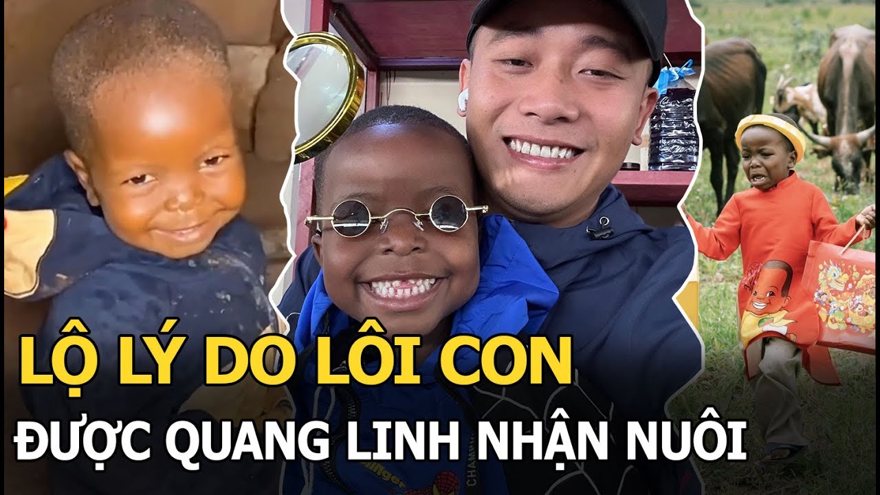 Lộ lý do Lôi Con được Quang Linh nhận nuôi - YouTube