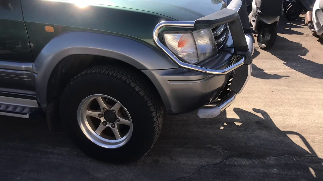 Landcruiser Prado 4WD TZ 1996 model Diesel FAT Sunroof KD-KZJ95W - YouTube