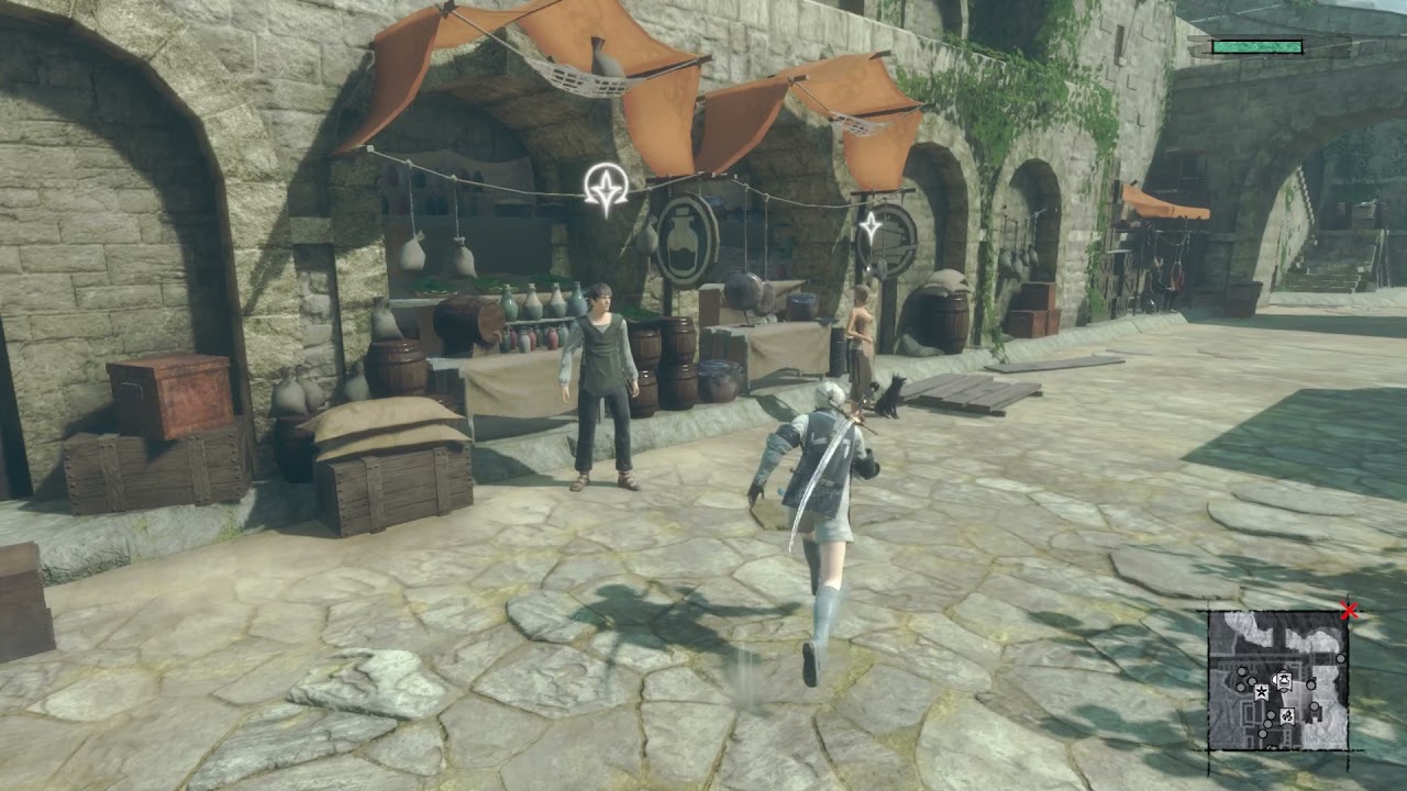 The Aerie Map Location - Nier Replicant - YouTube