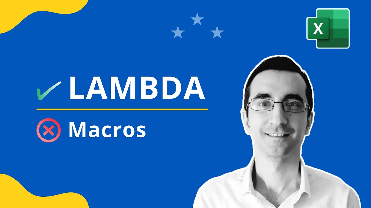 Excel Mastery WITHOUT Macros. Create your own functions using Lambda in Excel - YouTube