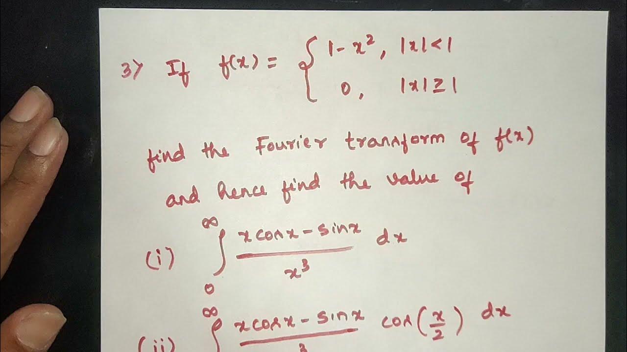 Fourier Transform - Part 3 | Engineering Mathematics - YouTube