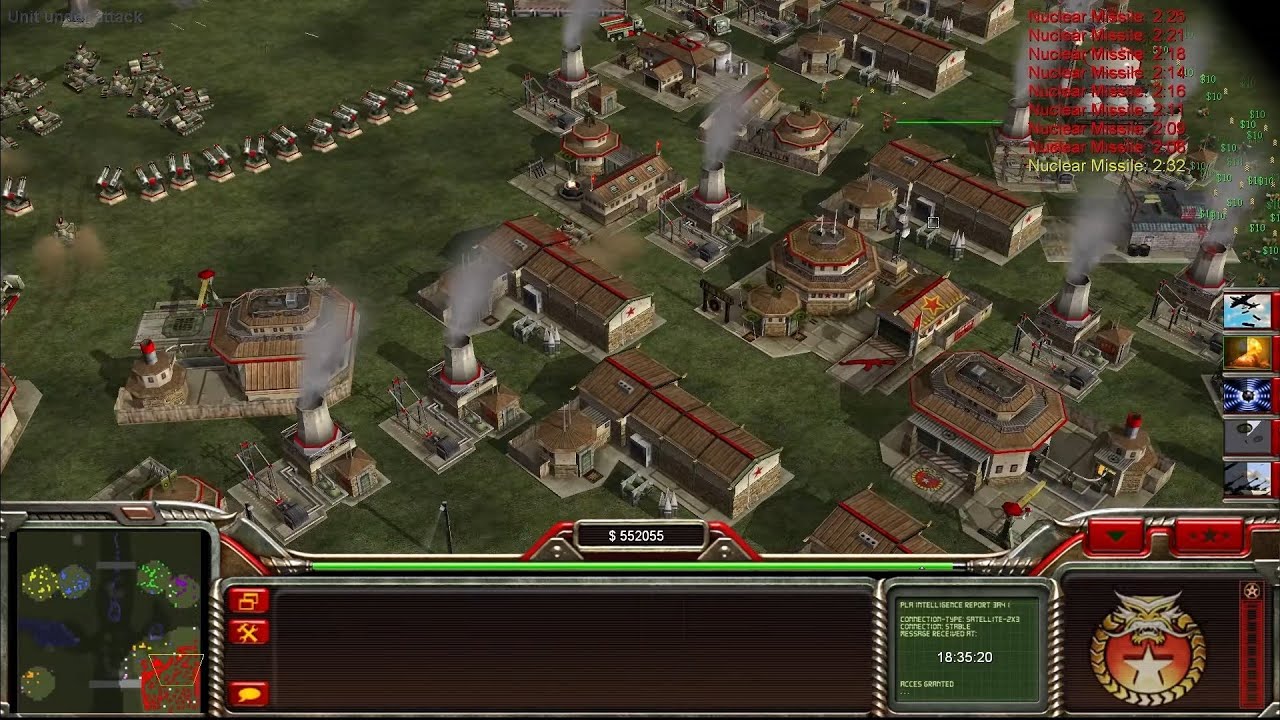 Command Conquer Generals Zero Hour 1 vs 7 China Infantry (Thru The ...