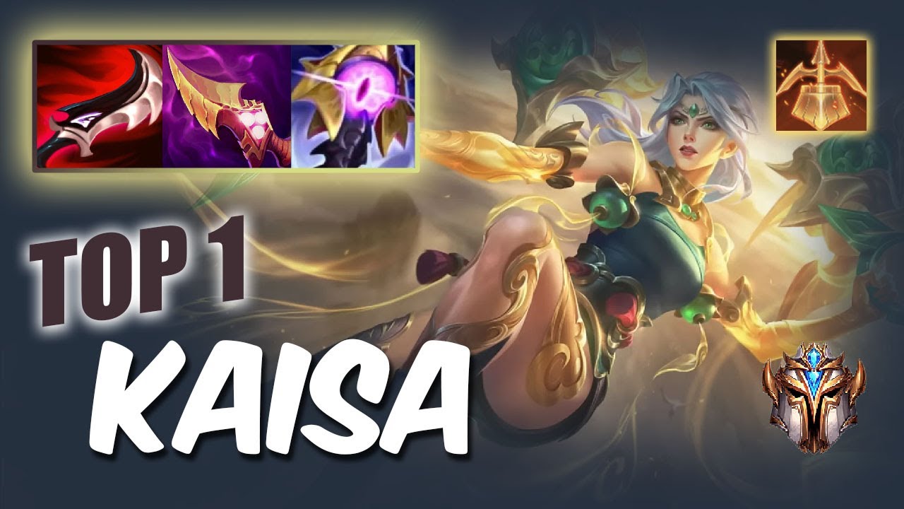 [Wild Rift] Kaisa TOP 1 - S12 RUSH Challenger ranked game + build - YouTube