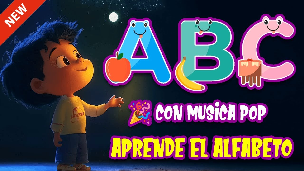 ABECEDARIO de la A a la Z Cancion Animada | ♫ Musica Pop | Toddler ...