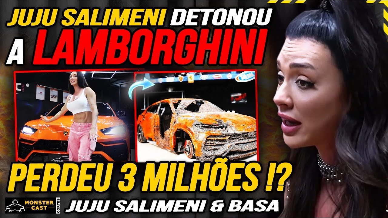 JUJU SALIMENI TRAVOU a LAMBORGHINI !? PREJUÍZO de MILHÕES !!! | JUJU ...