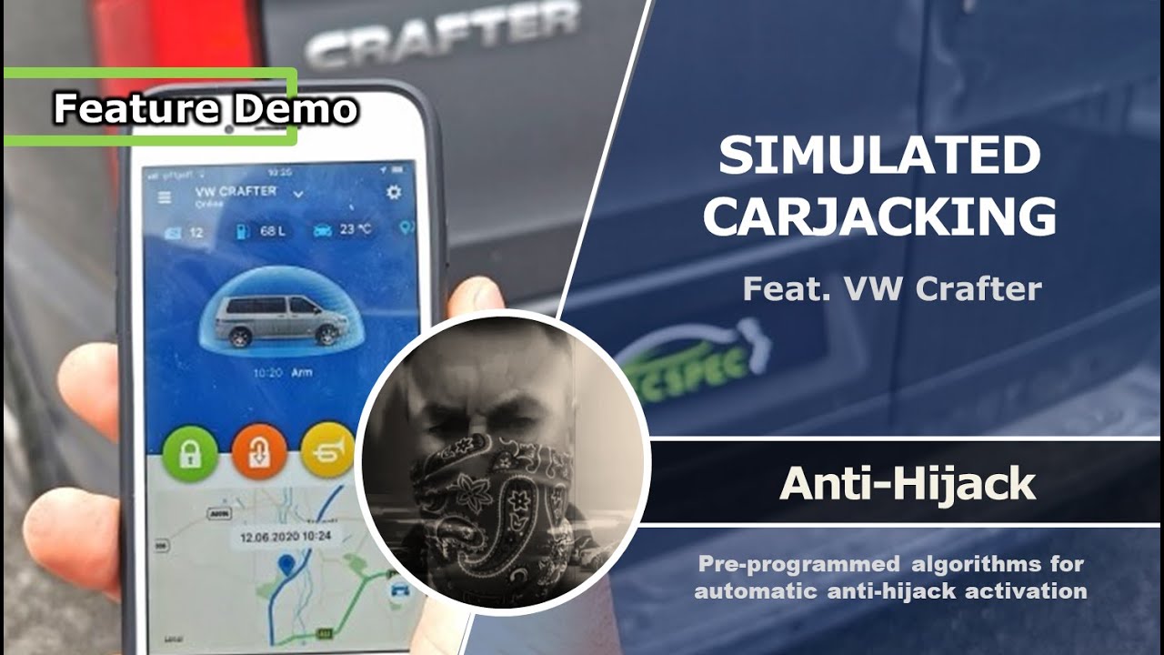 [#StarLineUK] Simulation Of A Carjacking | Intelligent Anti-Hijack For ...