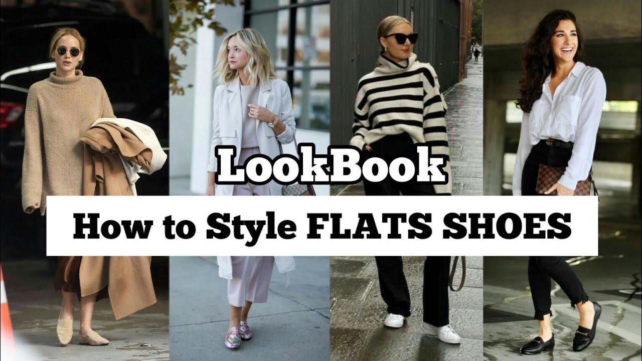 How to Wear Flats Shoes | Flat Shoes Women's Outfit Style | Women ...