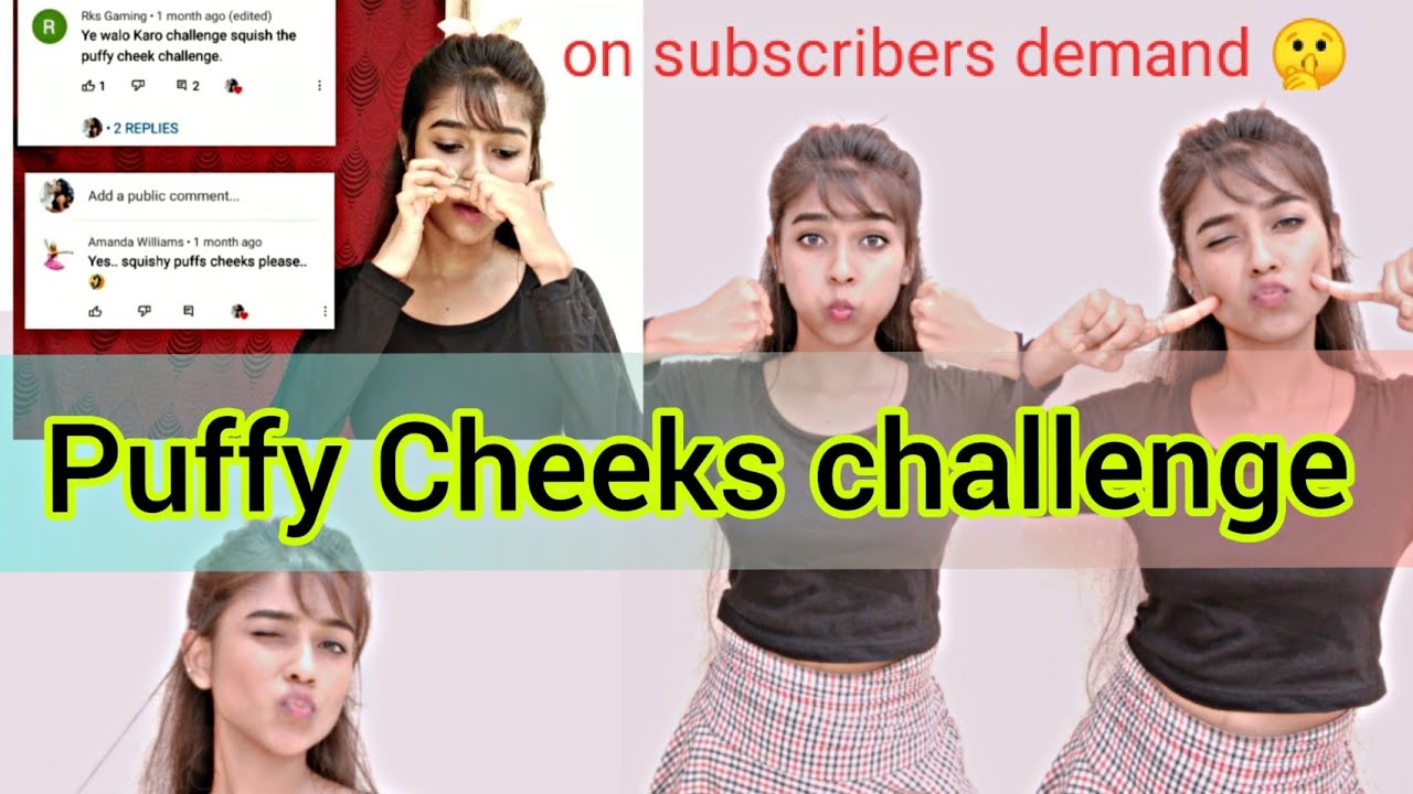 Squishy Puffy Cheeks Challenge 😢 | Went Horrible 😤| Subscribers ...