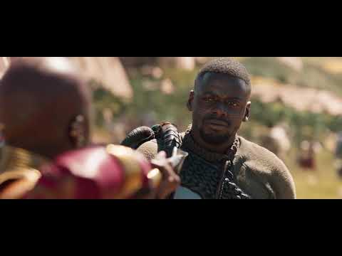 Black Panther - OKOYE SAFE M'BAKU FROM THE RHINO (HD)