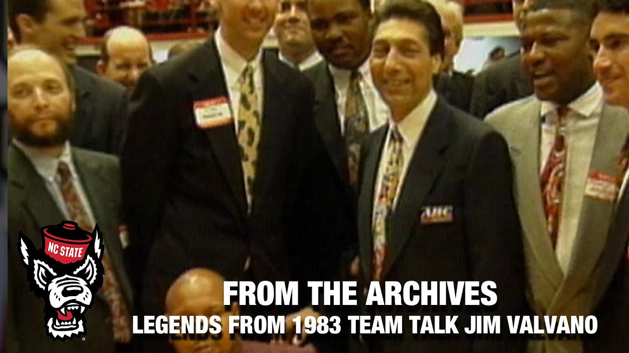 Legends From NC State's Iconic 1983 Team Talk Love For Jim Valvano ...