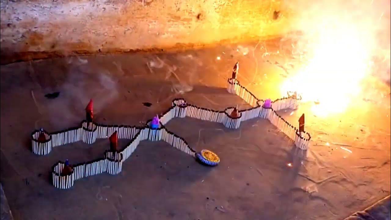 Diwali Chakri vs diwali crackers Experiment 🤯🤯 मै तो देखता ही रह गया 🤯🤯 #diwali_experiment # ...